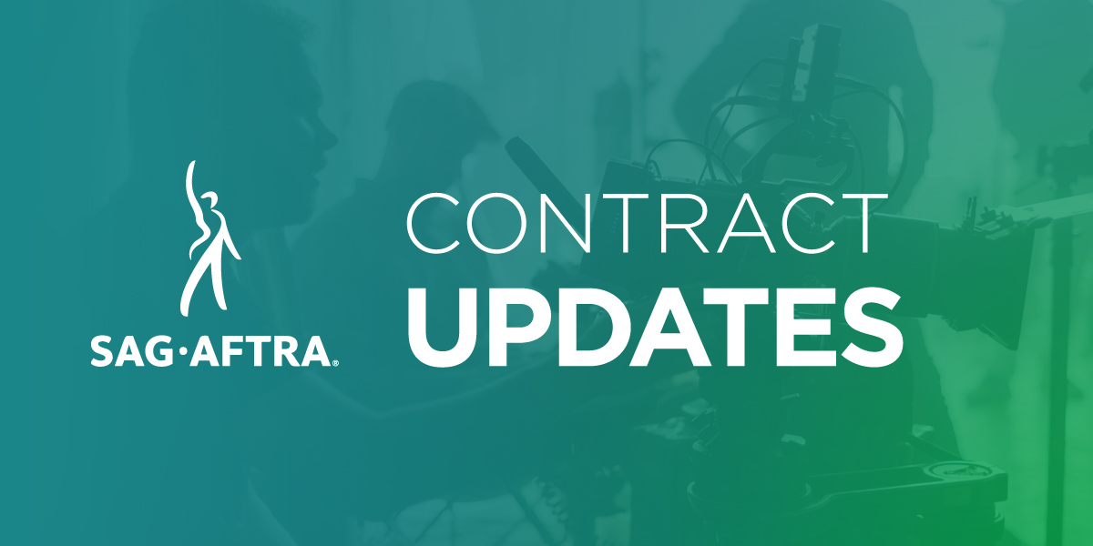 2025 SAG-AFTRA and DGA Ratified Contract Changes and Effective Dates