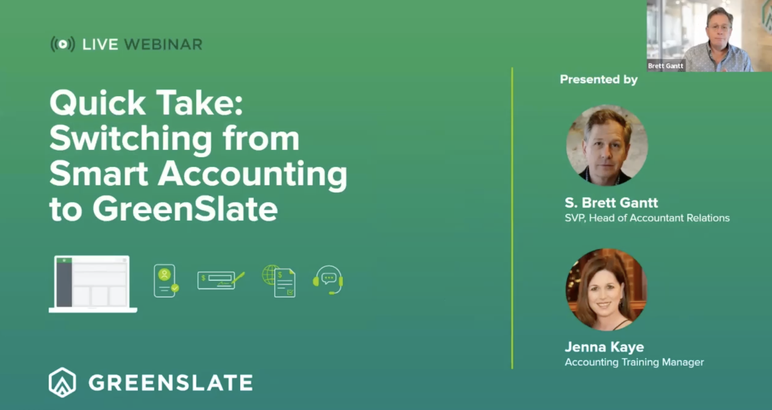 Switch From Smart Accounting To GreenSlate Webinar Replay
