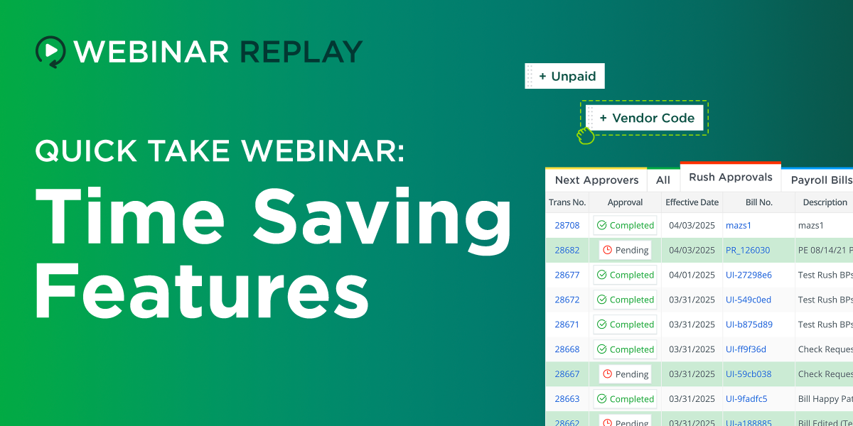 GreenSlate Quick Take Webinar: Time Saving Features
